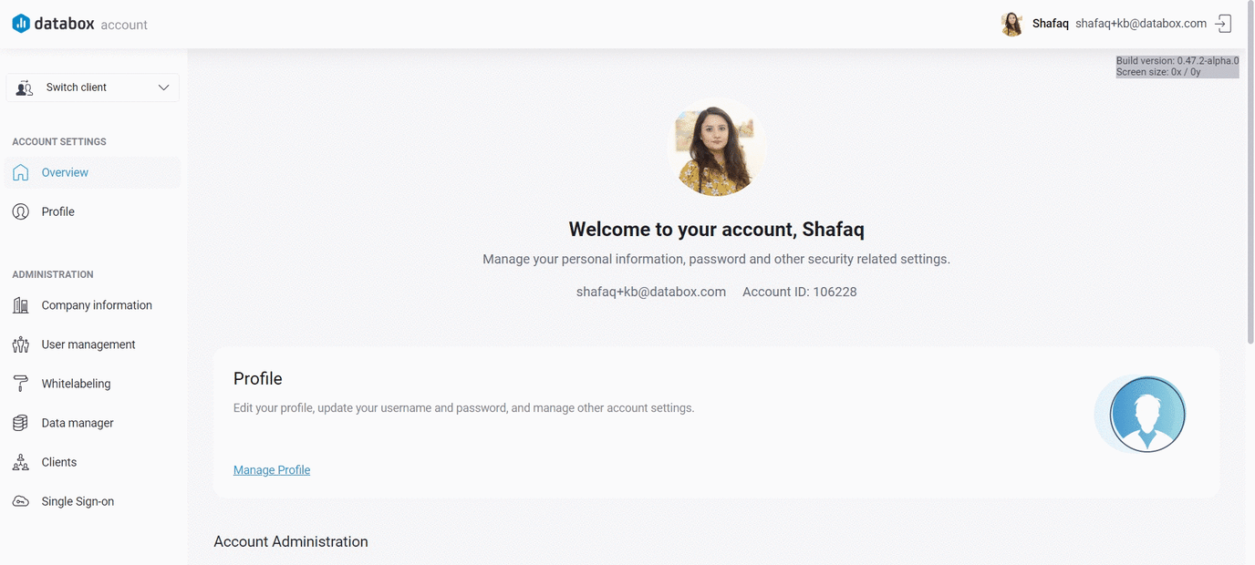 Overview: User Management